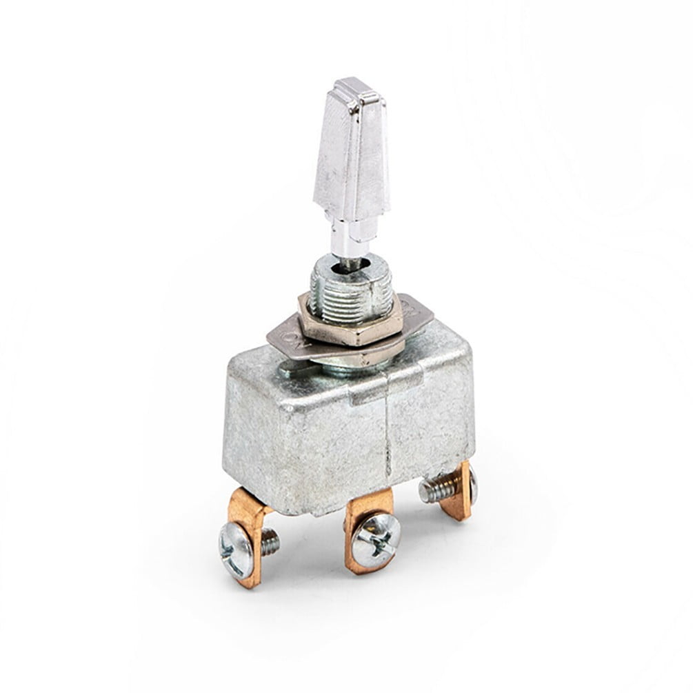 Chrome Heavy Duty 50A Toggle Switch With On/Off/On Function And 3 Pin ...