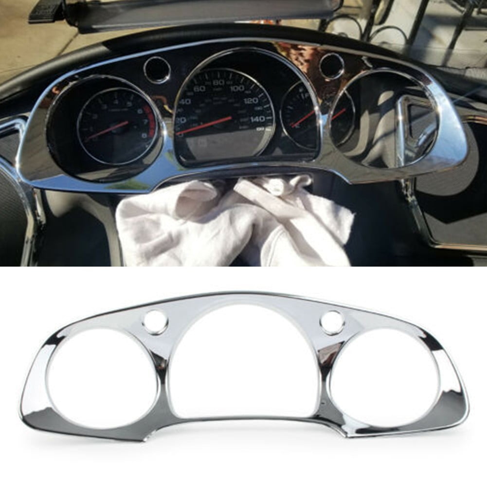 Chrome Instrument Panel Accent Cover Trim for Honda Goldwing GL1800 01 ...