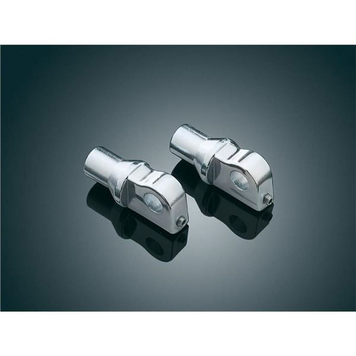 Kuryakyn Chrome Adjustable Male Peg Adaptor (8008A) - Walmart.com