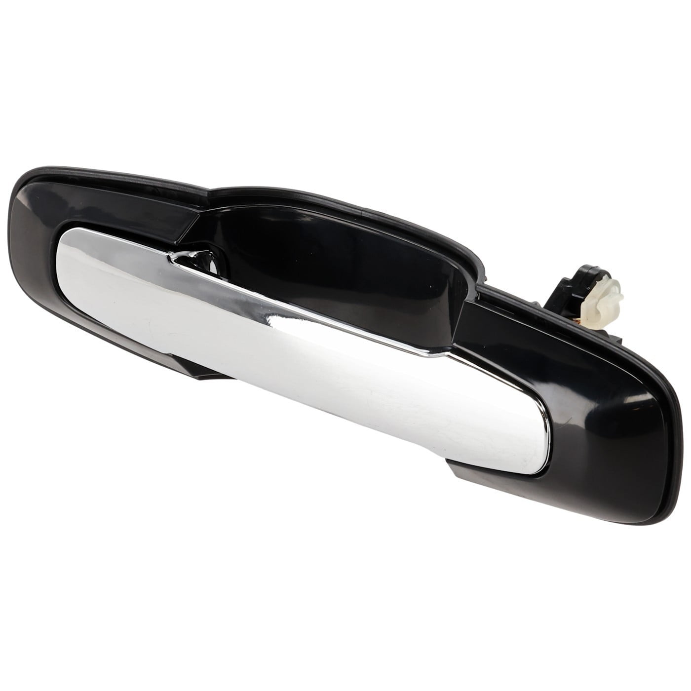 Chrome Lever with Smooth Black Bezel Door Handle - 8282067D005PK - for ...