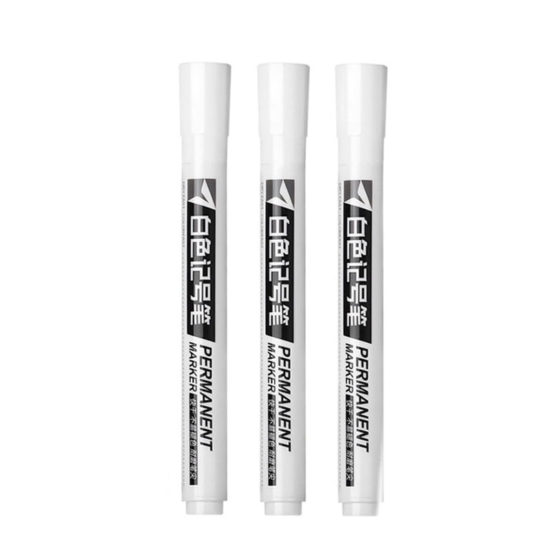 Chrome Marker Pen Car DIY Oily Paint Metallic Tyre Wheel Graffiti Tread ...