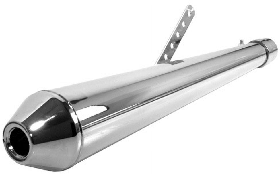 Chrome Megaphone Muffler 26&Prime, Long - Walmart.com