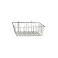 SSWBasics Chrome Mini Wire Grid Basket for Wire Grid - 12''L x 12''W x ...