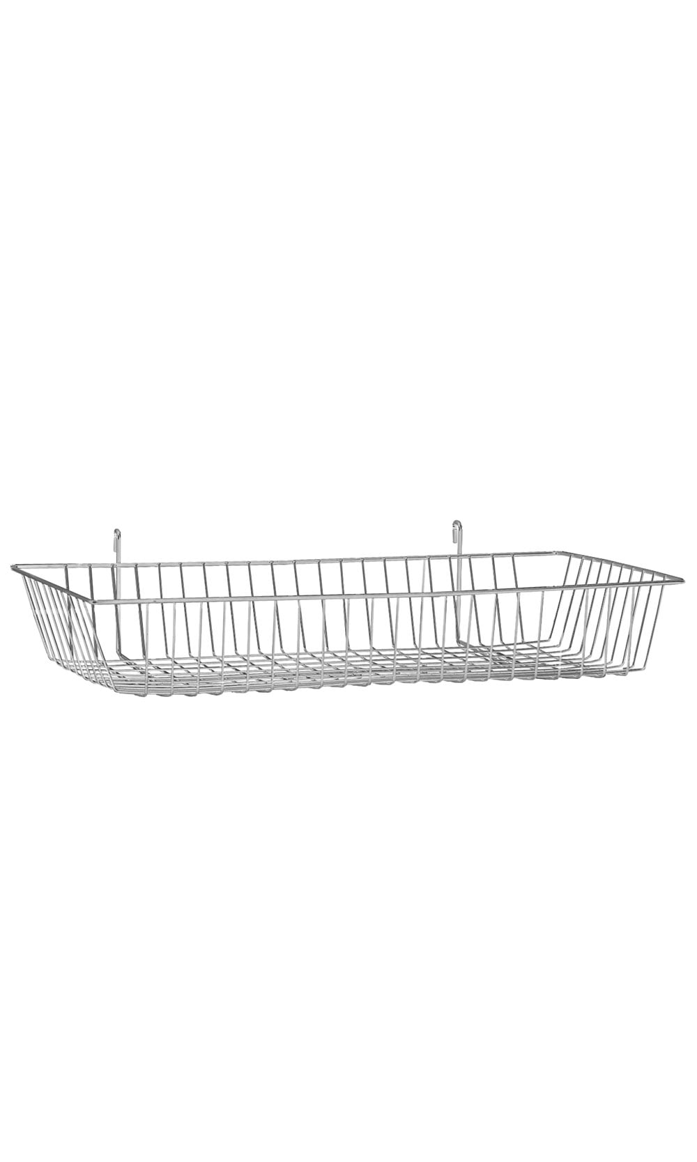 SSWBasics Mini Chrome Wire Grid Basket - Sleek and Functional Grid Wall ...