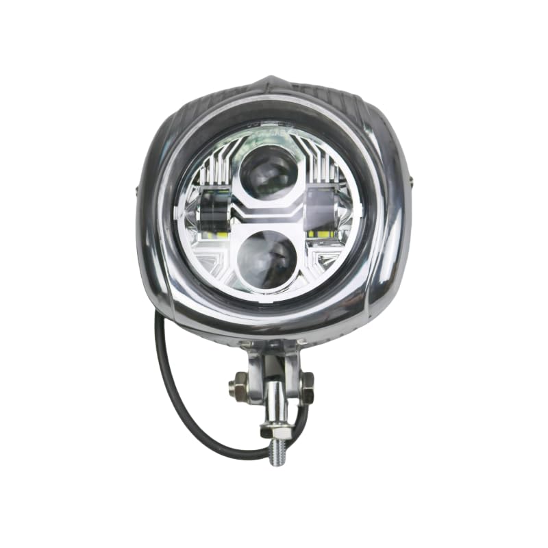 Chrome Motorcycle Headlight Head Lights for Harley For Kawasaki For ...