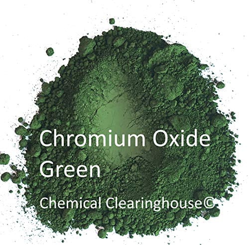 Chrome Oxide Green Pigment 1 lb or 16 oz, Chromium Green Pure 99% ...