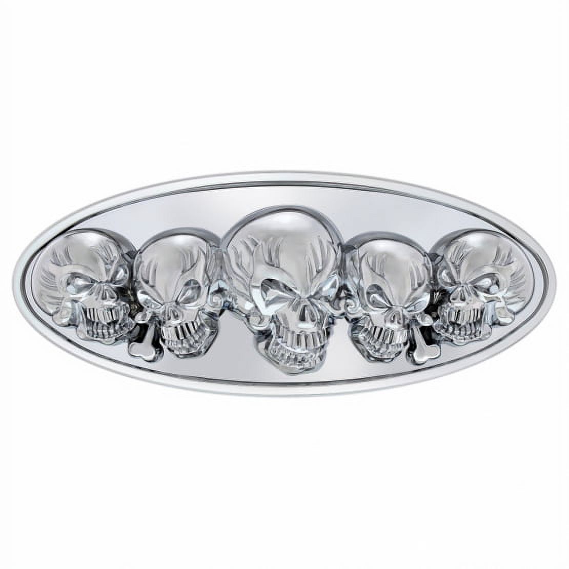 Chrome Peterbilt Skull Emblem - Walmart.com