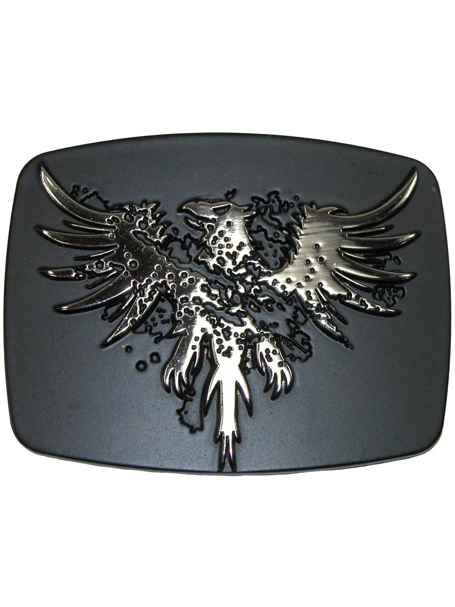 Chrome Phoenix Belt Buckle - Walmart.com