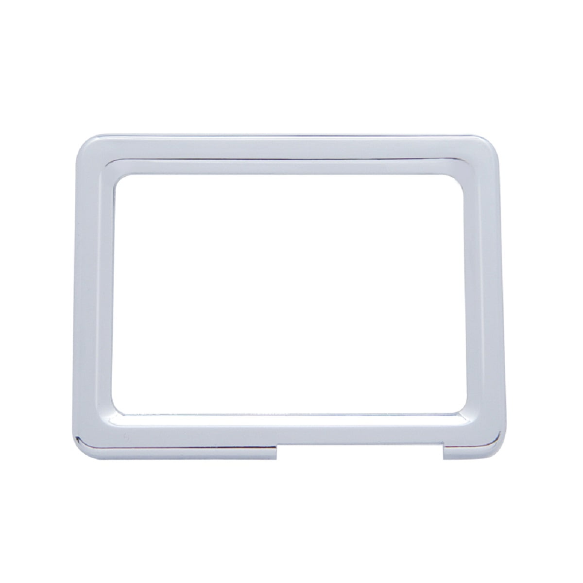 Chrome Plastic Fits Kenworth Center Dash Indicator Bezel with Automatic ...