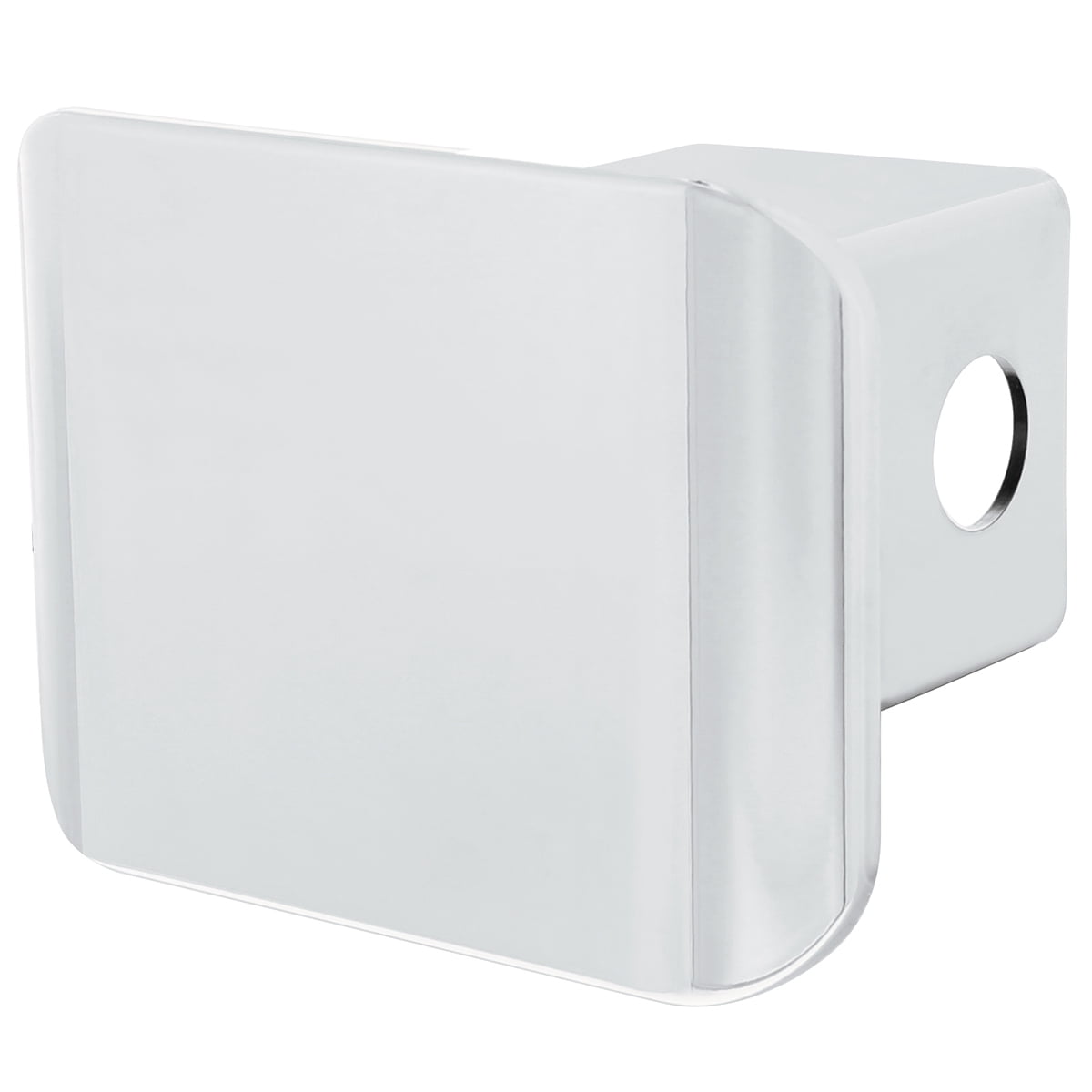 Chrome Plastic Hitch Cover For 2" X 2" Trailer Hitch Receivers Truck ...