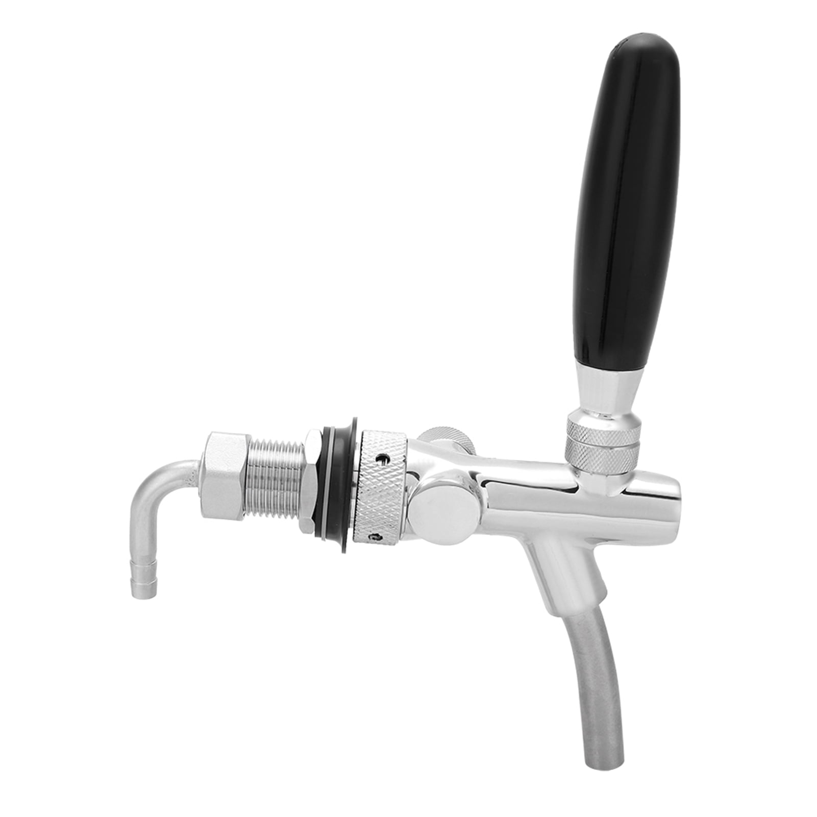 Chrome Plated Beer Tap, Adjustable Flow Bubble Control, G5/8 Stainless ...