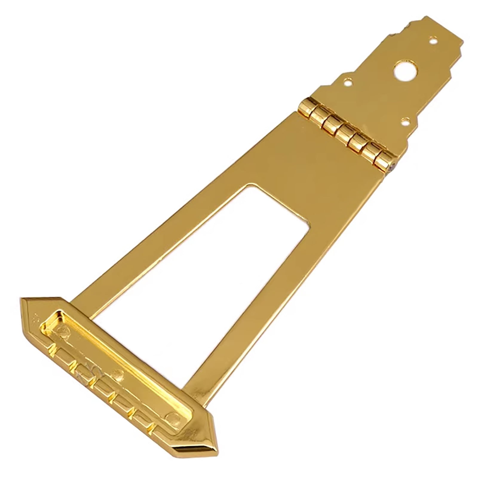 Chrome Plated Trapeze Tailpiece for Archtop Jazz Guitar, Enhances Sound ...