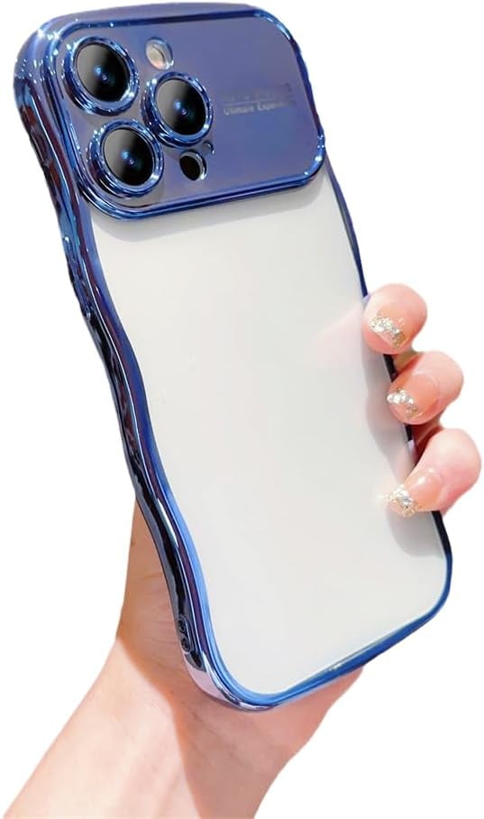 Chrome Plating Electroplated Curly Wave Frame Full Camera Lens ...