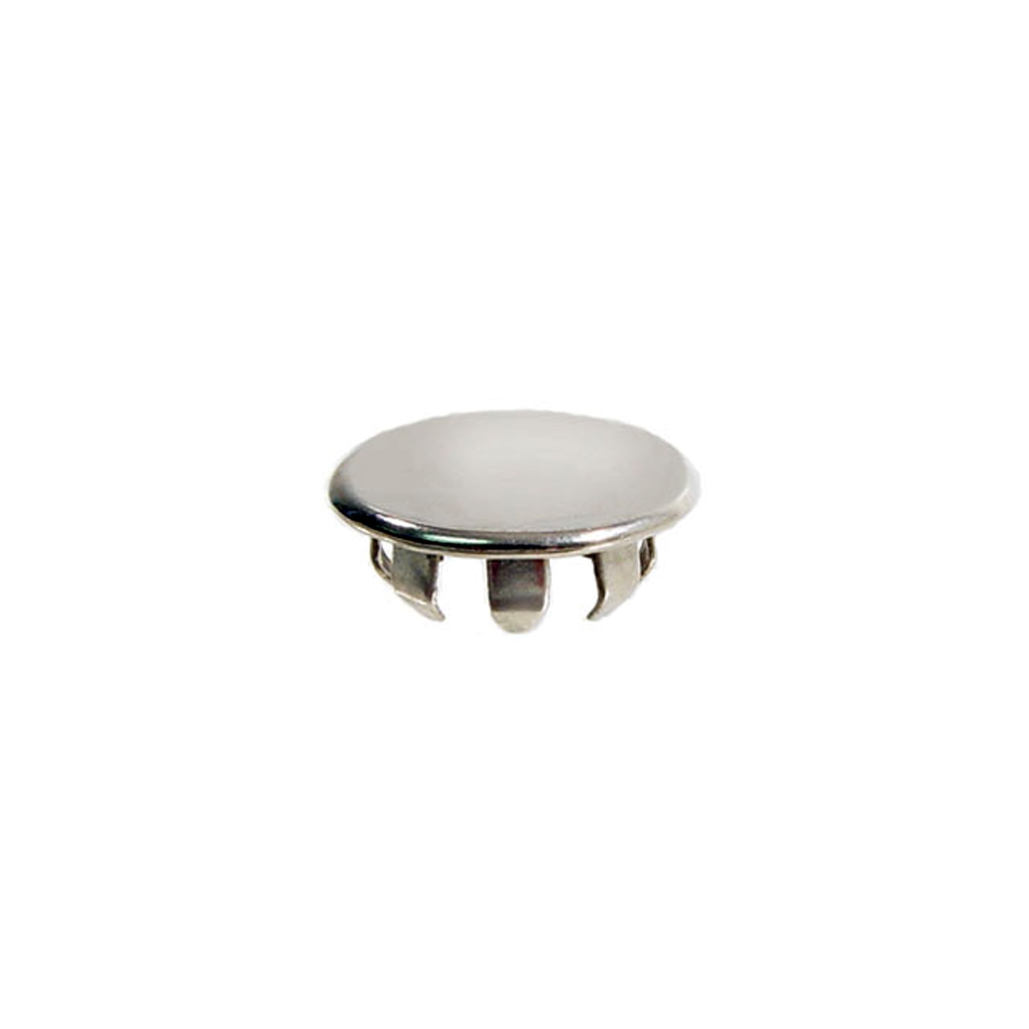 Chrome Plug Button 1/2" Hole Sz, .037"-.062" Max Working Thickness - WF ...