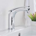 Chrome Polished Basin Faucet Sink Basin Faucets Single Handle Single ...