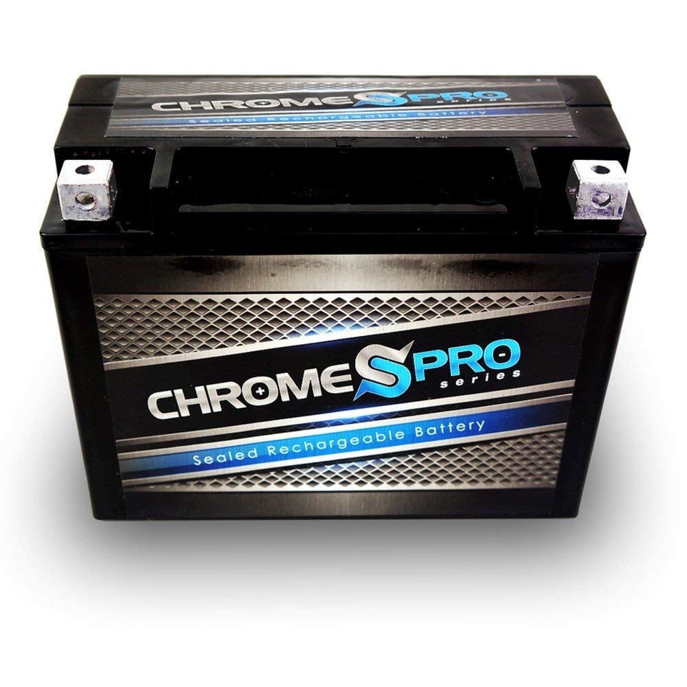 Chrome Pro Battery Y50-n18l-a3, 12V 20Ah 260CCA, AGM Motorcycle Battery ...