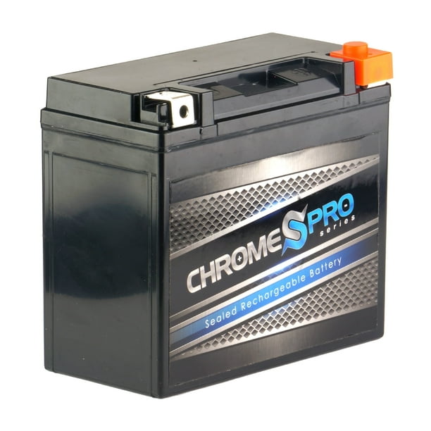 Chrome Pro Battery Ytx20hl-bs (20hl-bs 12 Volts,18 Ah, 310 Cca) High ...