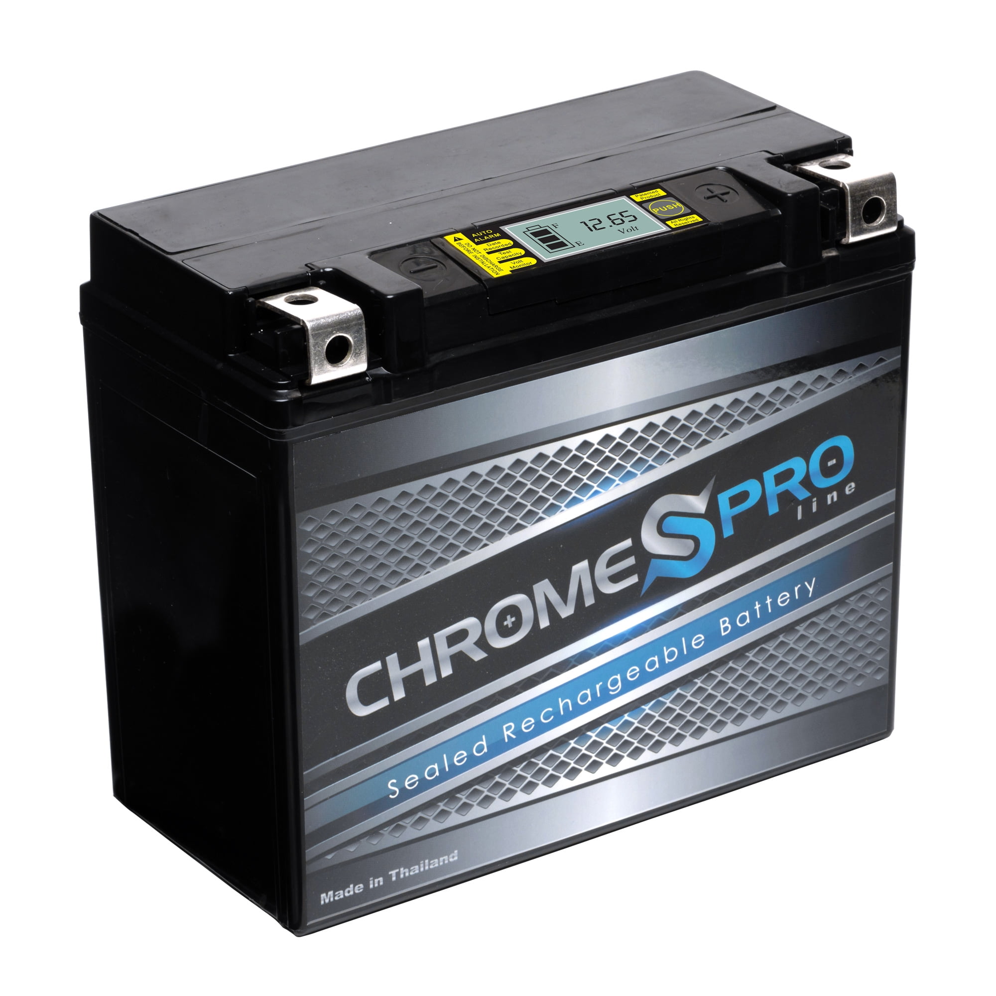 Chrome Pro Battery Ytx20hl-bs (20hl-bs 12 Volts,18 Ah, 310 Cca) High ...
