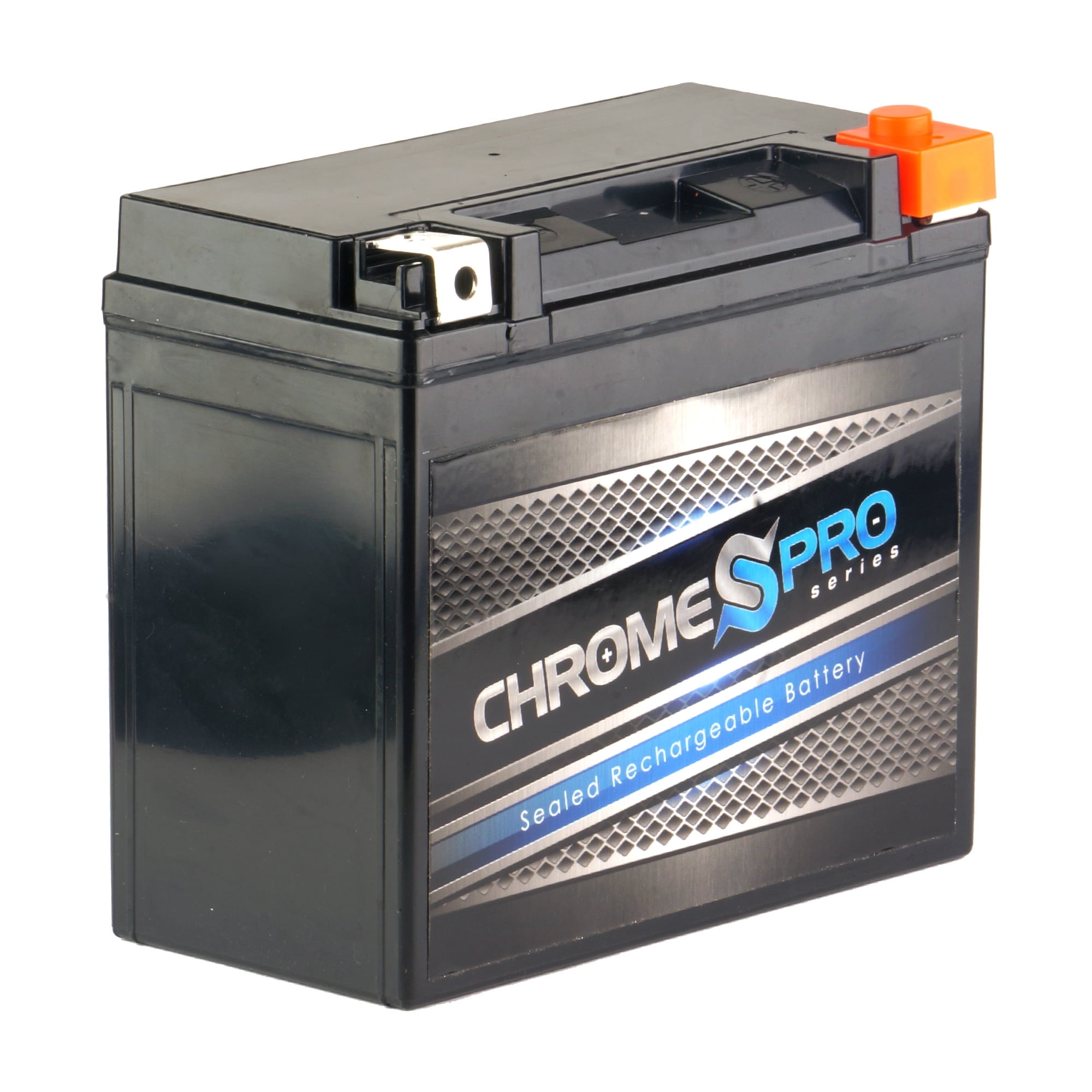 Chrome Pro YTX20HL-BS 12V 18Ah 310CCA AGM Motorcycle Battery for Harley ...