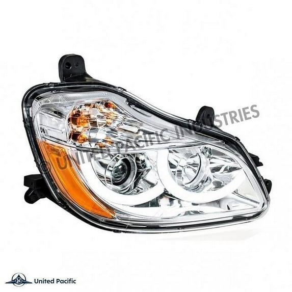 Chrome Projection Headlight W/ LED Position Light For 2013-2021 ...