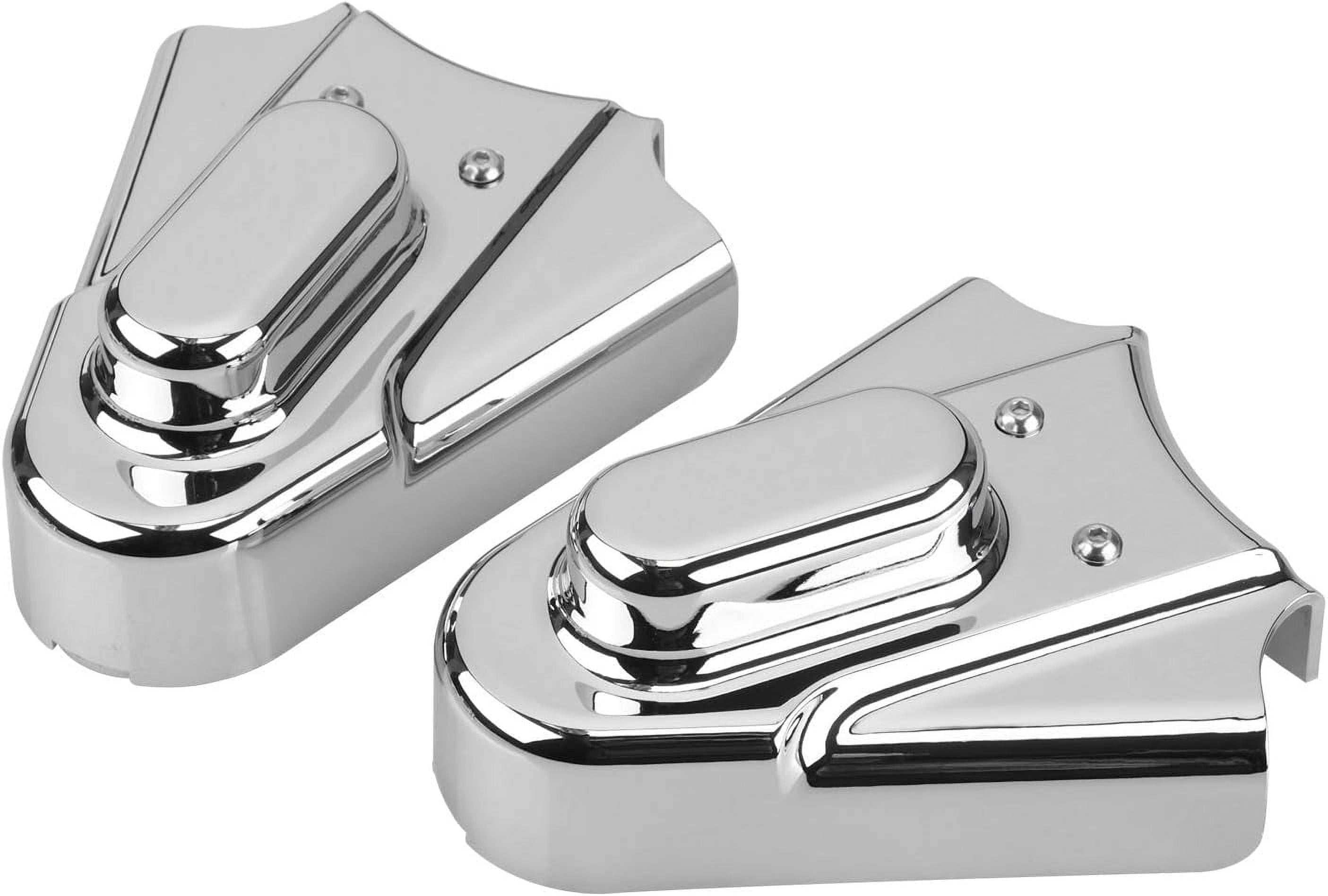 Chrome Rear Axle Phantom Covers for Harley Softail Standard Heritage ...