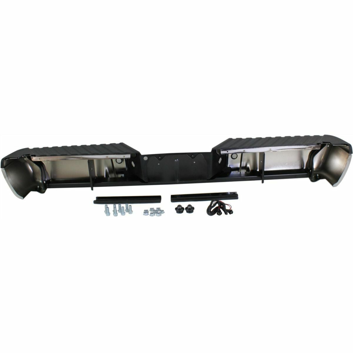 Chrome Rear Bumper Assembly For F250 F350 F450 SuperDuty w/ Park Fits ...