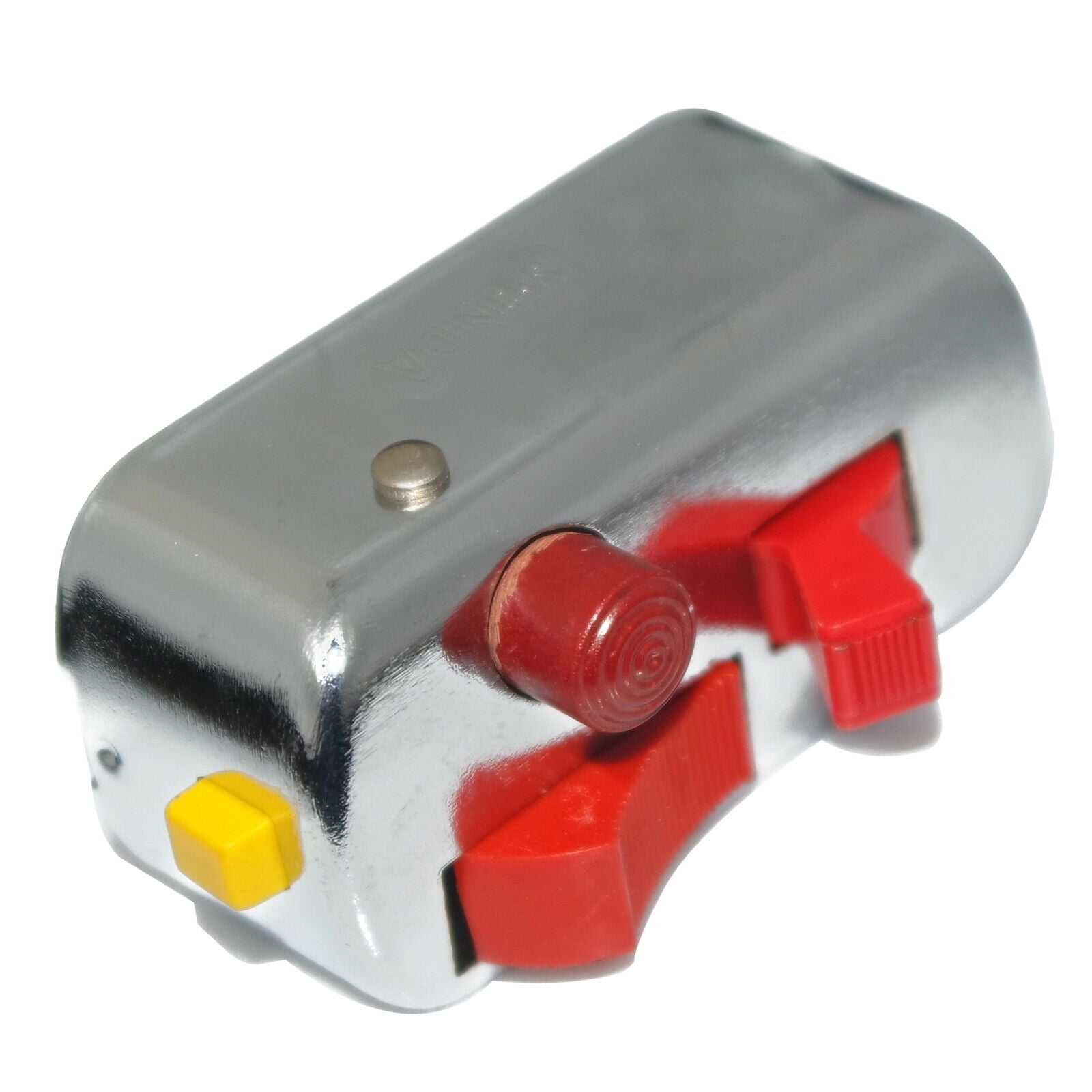 Chrome Red Button 12V Light Switch Vespa VBB Small Frame ET3 Primavera ...