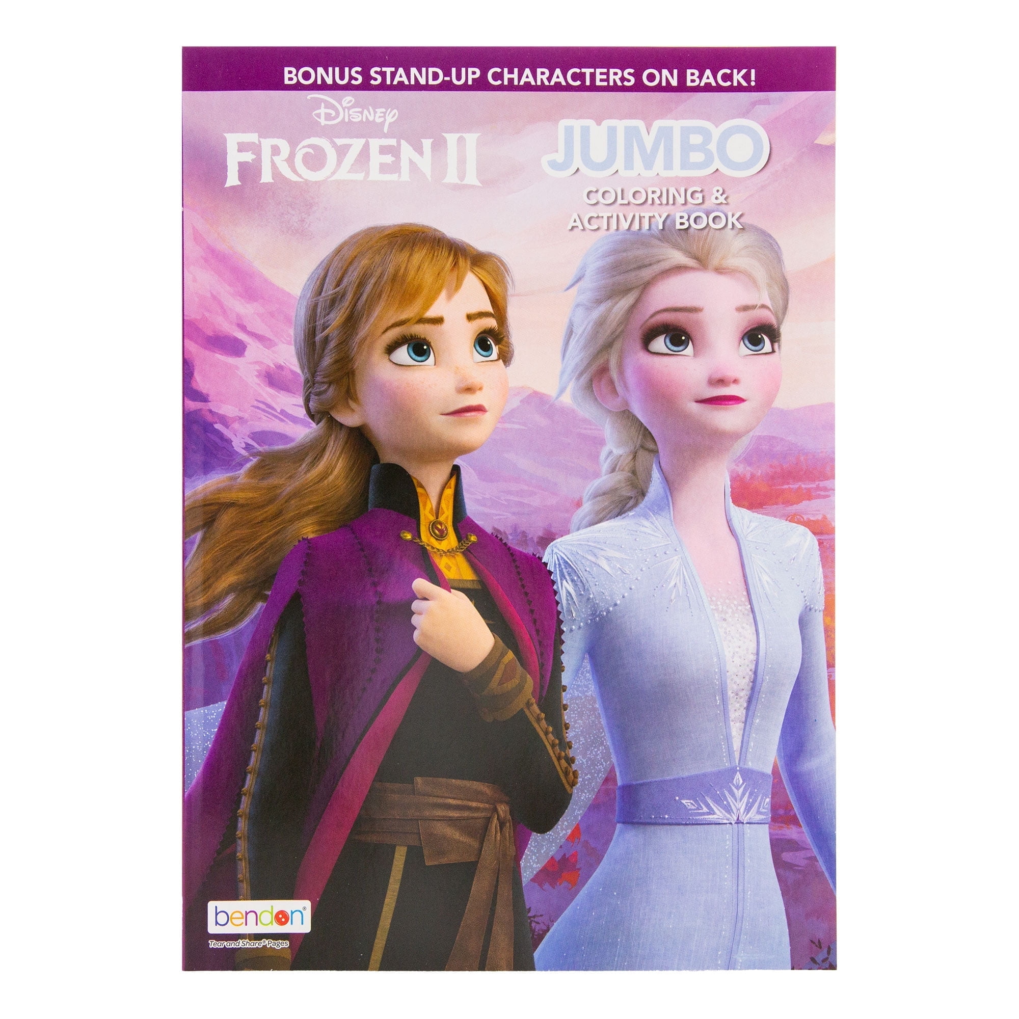 FROZEN 2 Coloring Book 1 Titles, Fun Game Workbook for Learning Drawing ...