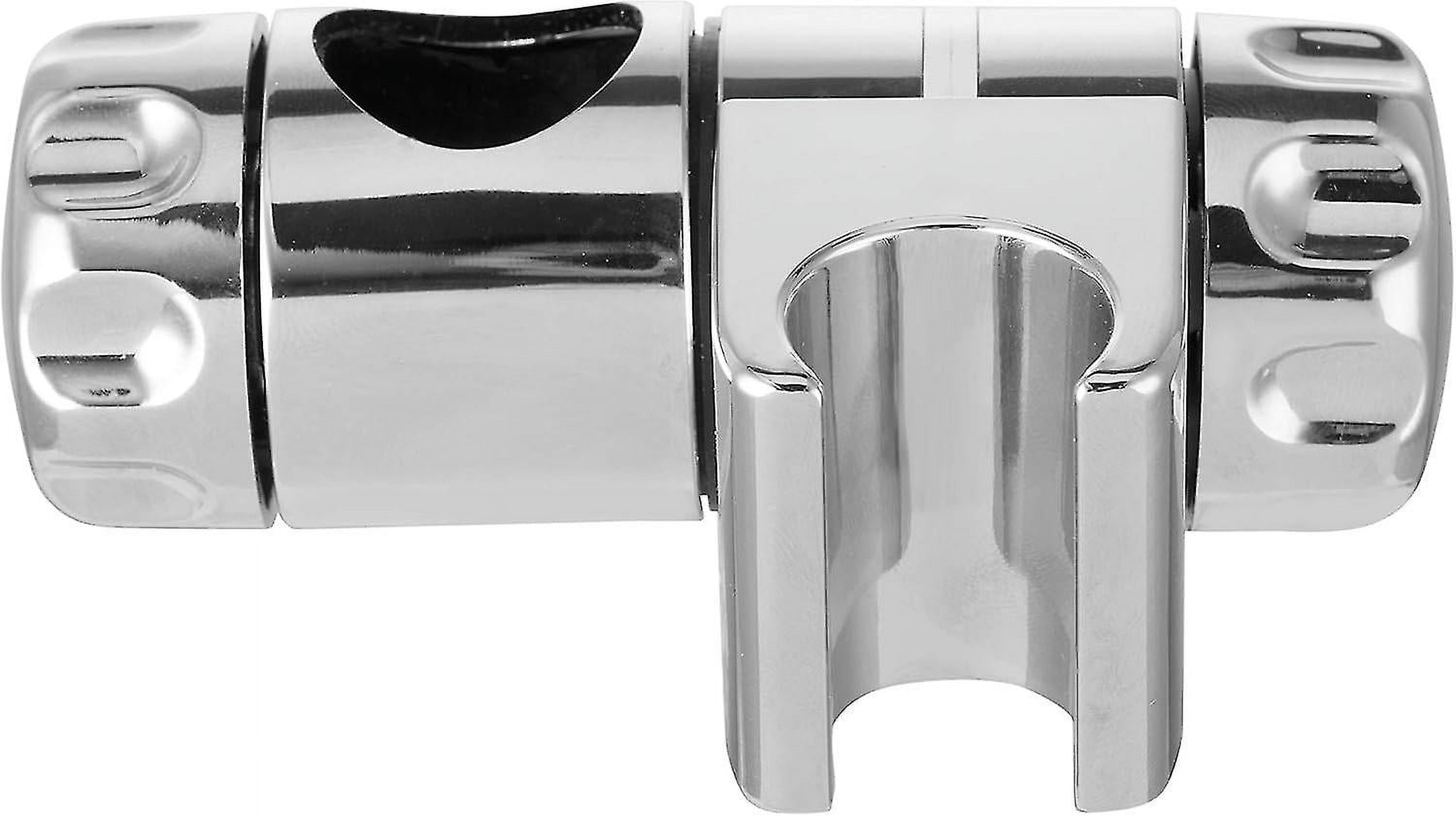 Chrome Shower Head Holder, 25mm, with Clasps, for 25mm Shower Bar ...