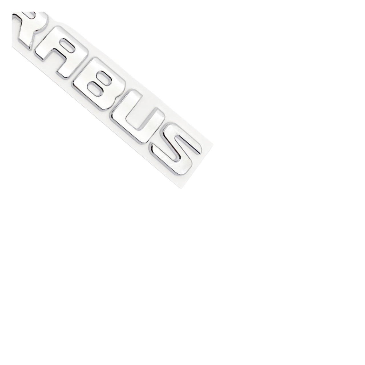 Chrome Silver 50S4M 38S4M 40S 60S B550 850S ABS Emblem Fit For Mercedes ...