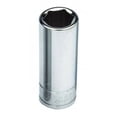 Chrome Spark Plug Socket, 1/2"" Drive, 13/16"", 6 Point, Deep - Walmart.com