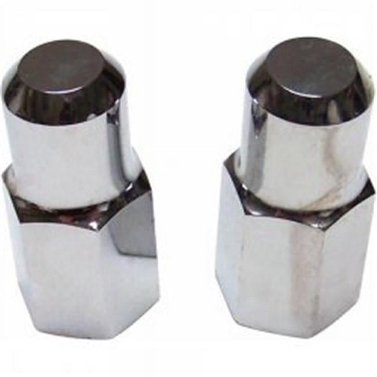 Chrome Spindle Turn Stops - He by Cap 7/16th 20 - 1.5 inch Head - Each ...