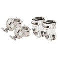 Chrome T-Leg Right Angle Clamp Package for Drum - Walmart.com
