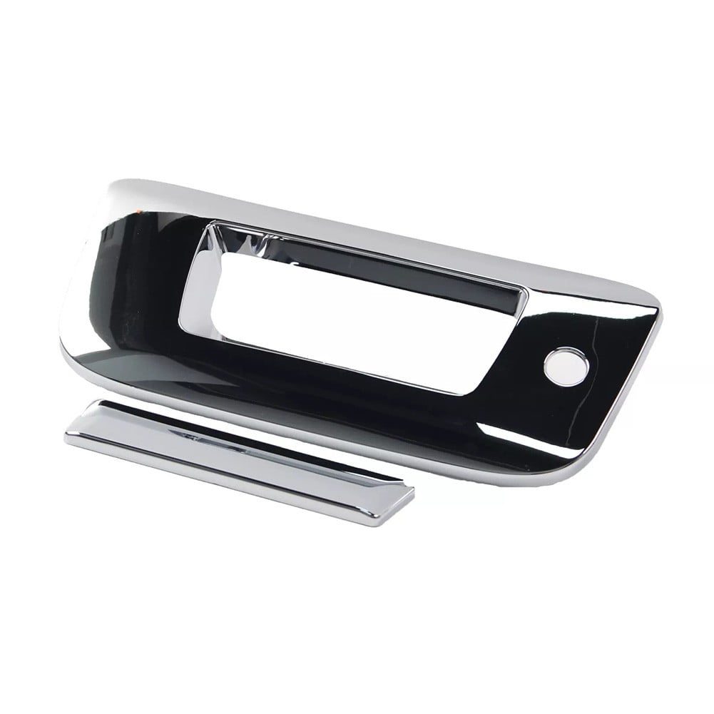 Chrome Tailgate Handle Cover Keyhole For Chevy For Silverado For Gmc ...