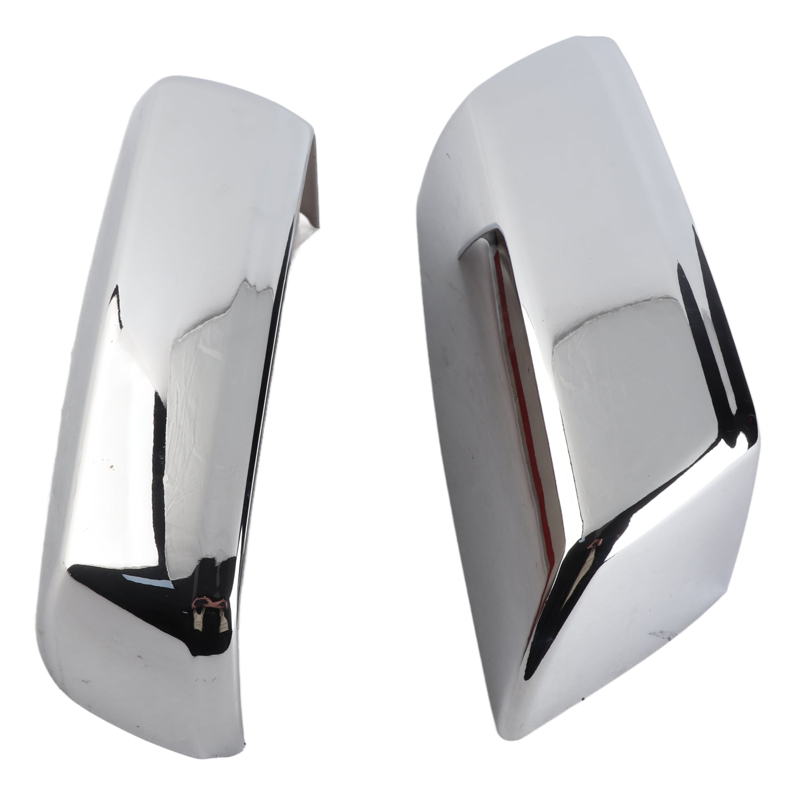 Chrome Triple Mirror Covers Overlays Trims Replacement For Car ...