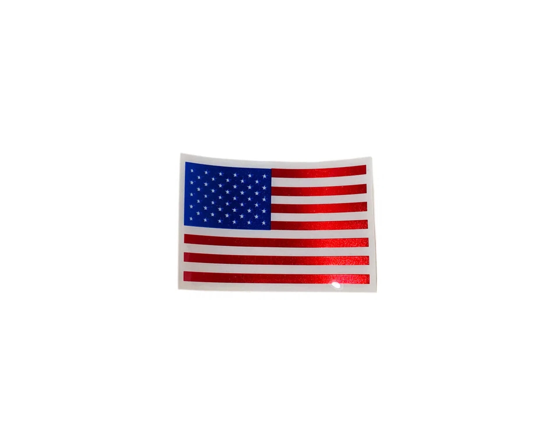 Chrome US Flag Helmet Decal (Chrome Standard) - Walmart.com