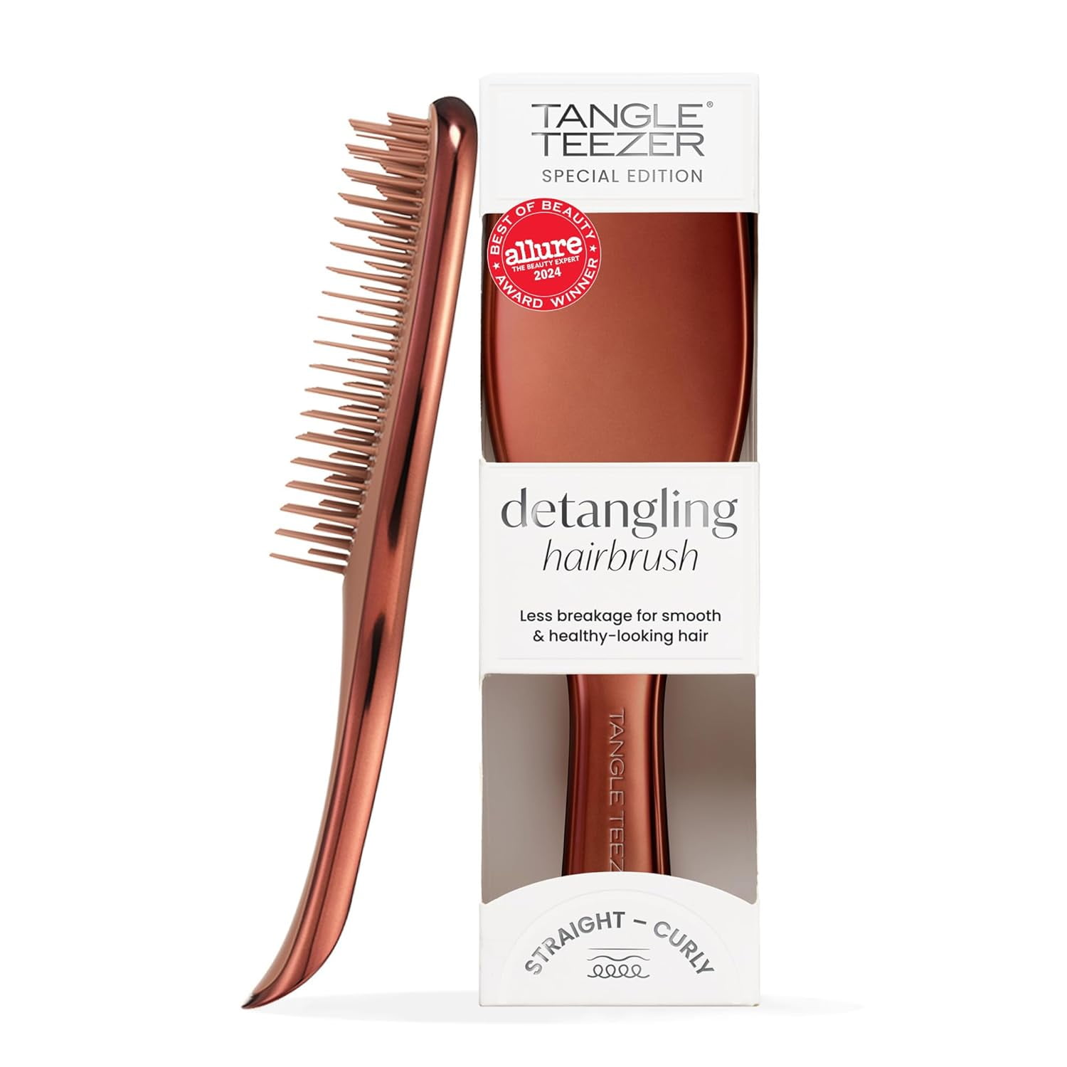 Chrome Ultimate Detangler Brush for Wet & Dry Hair, Eliminates Knots ...