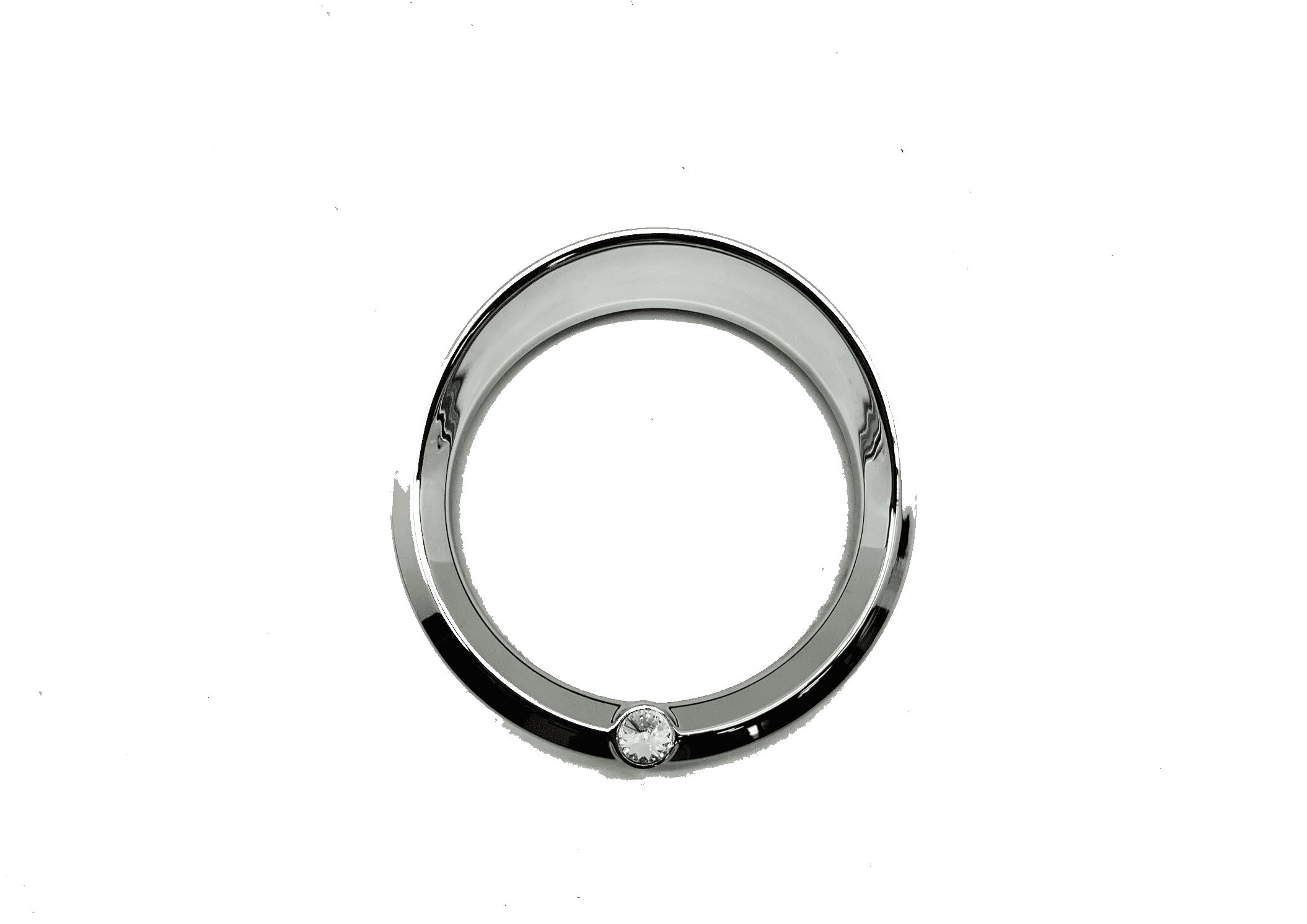 Chrome Visor Bezel W/Clear Crystal For 2006+ Peterbilt 379, 389, 388 ...