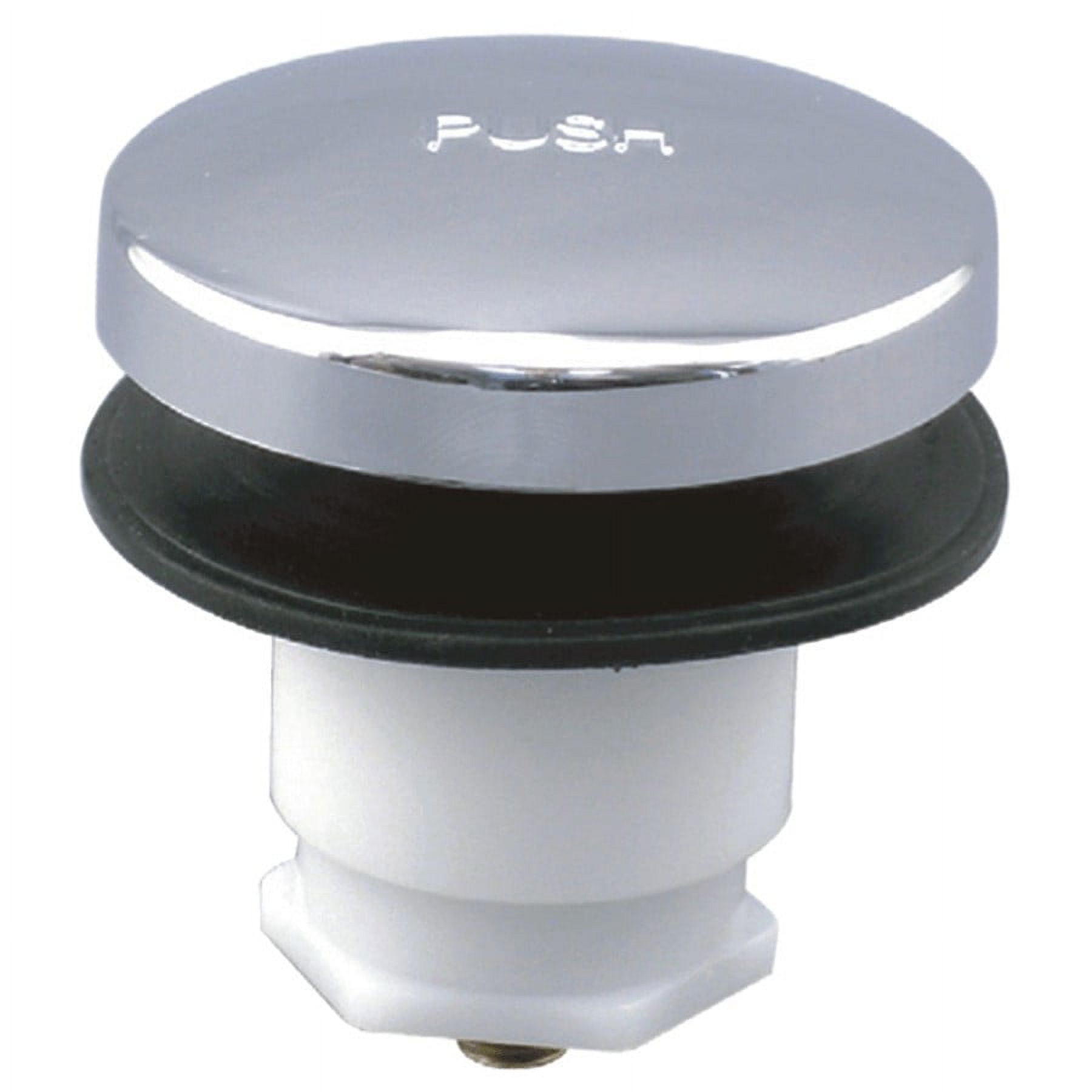 Chrome Waste and Overflow Push Drain Plug - Walmart.com