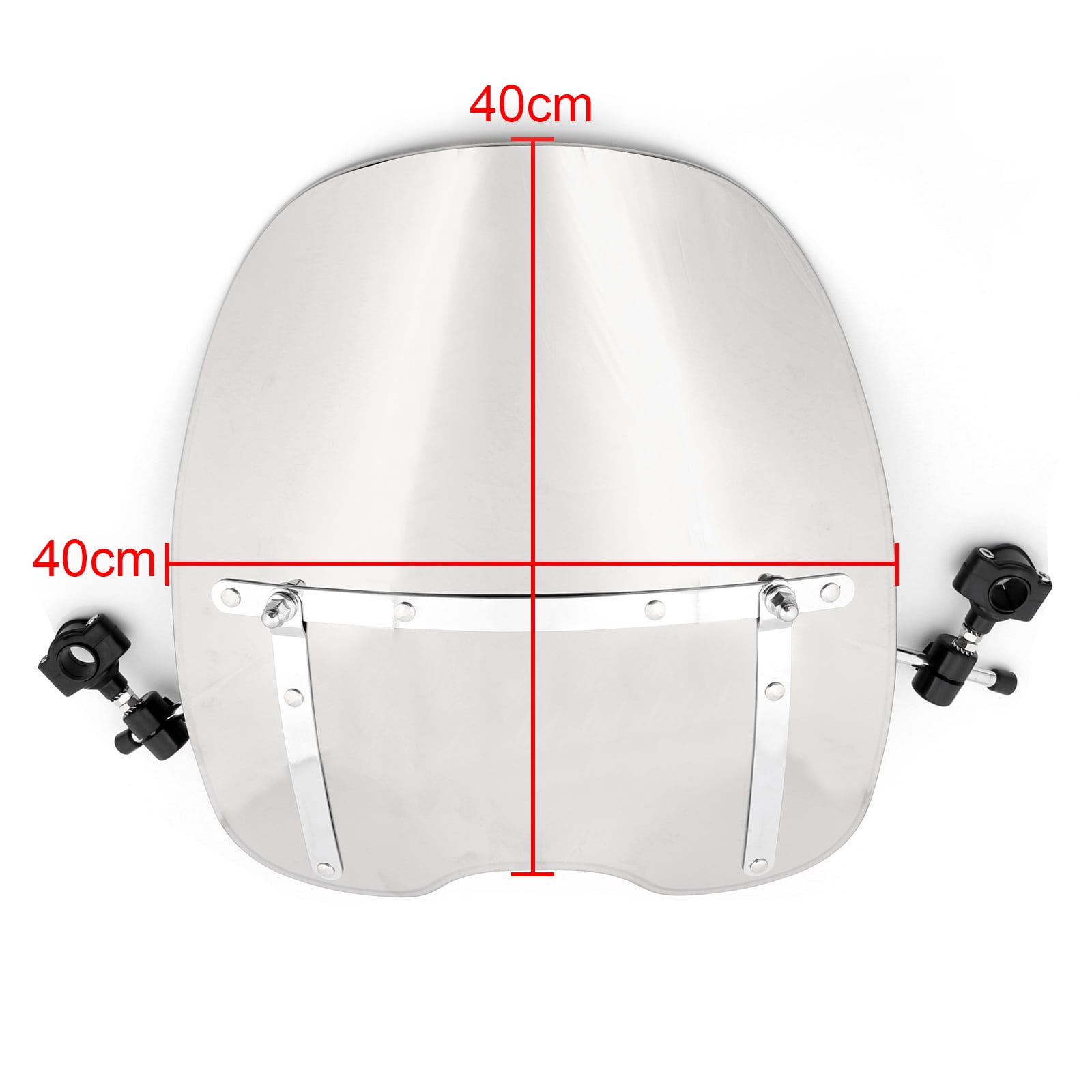 Chrome Windshield For Honda Shadow Spirit Aero Rebel Deluxe VT VTX ACE ...