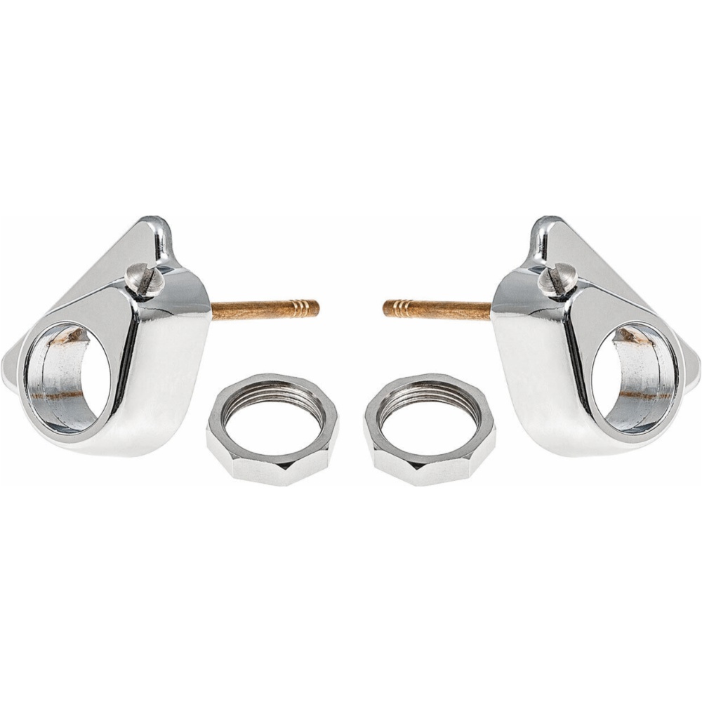 Chrome Wiper Tower Bezel and Nut Set For 1955-58 Truck 1955-59 Truck ...