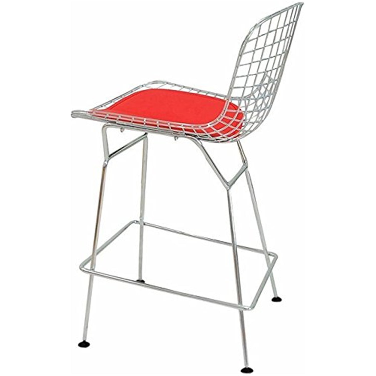 Chrome Wire Counter Stool - Walmart.com