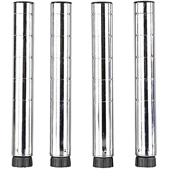 Chrome Wire Shelving Posts | Pack of 4 Posts | NSF Heavy Duty (Chrome ...