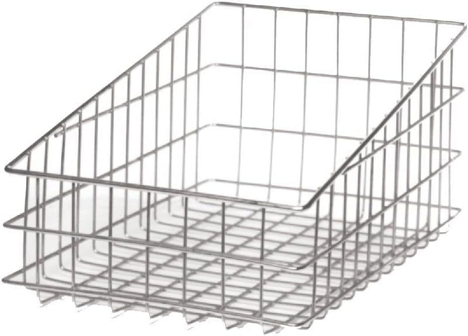 Chrome Wire Slant Top Bagel/Bun Basket - Walmart.com