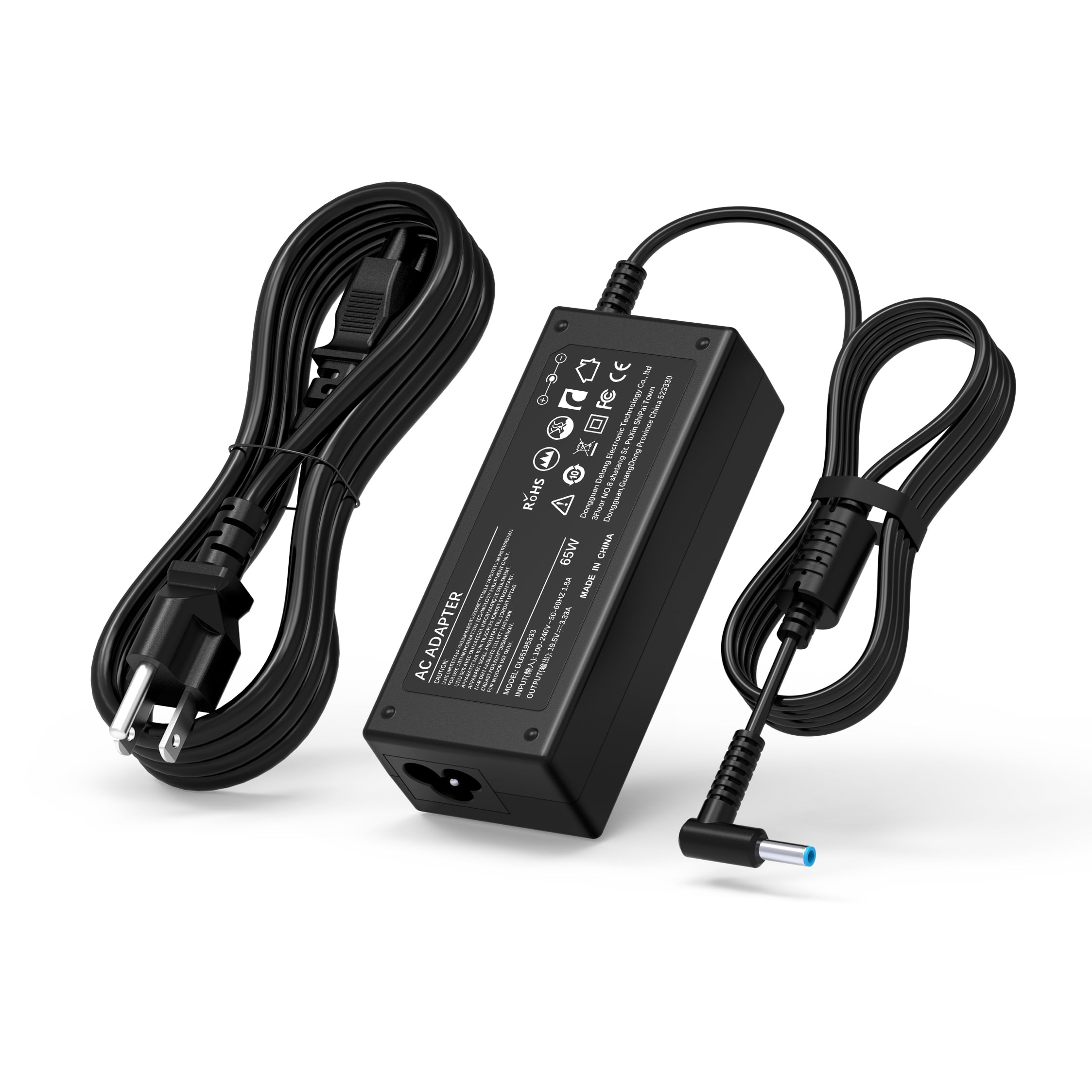 HP Chromebook 65W Laptop Charger Replacement, Elitebook, Envy, Pavilion ...