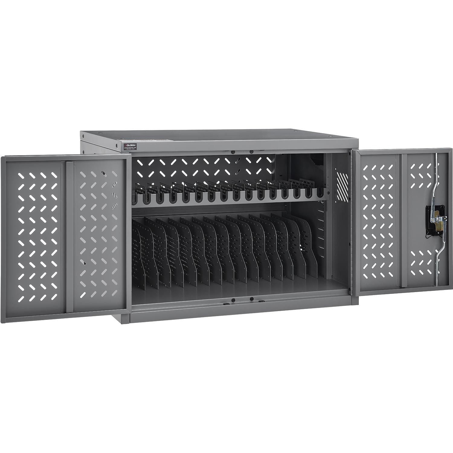 Chromebooks, Laptops and Tablets Charging Cabinet - 16-Device Capacity ...