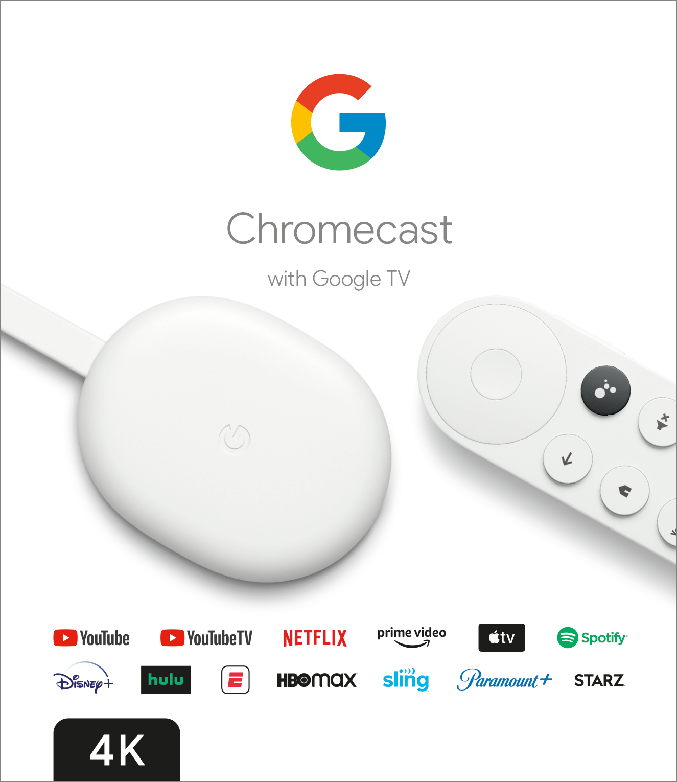 Chromecast with Google TV - Streaming Entertainment in 4K HDR - Sunrise ...