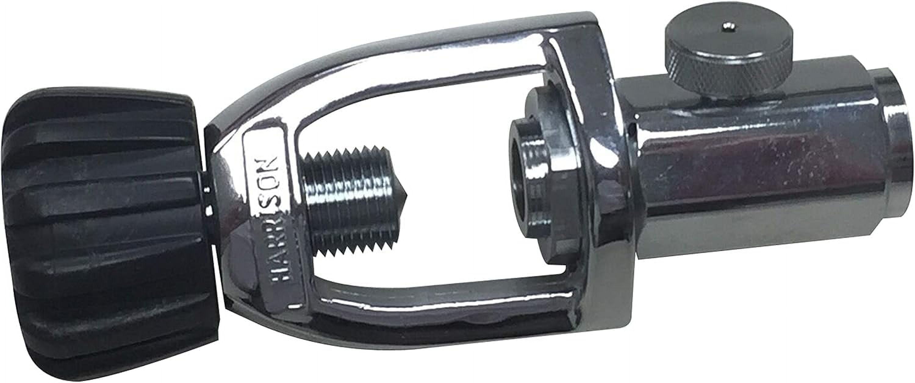 Chromed Plated Scuba Tank Fill Yoke with Bleed for Filling Scuba Tanks ...