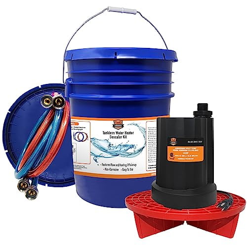 Chromex Tankless Heater Descaler Kit - Just Add Vinegar or Your Own ...