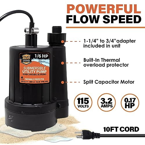 Chromex Tankless Water Heater Descaler Kit with Biodegradable Descaler ...